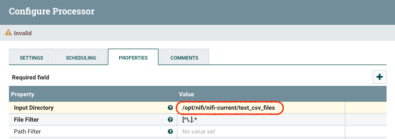 NiFi Workflow CSV To PostgreSQL Facts Figures